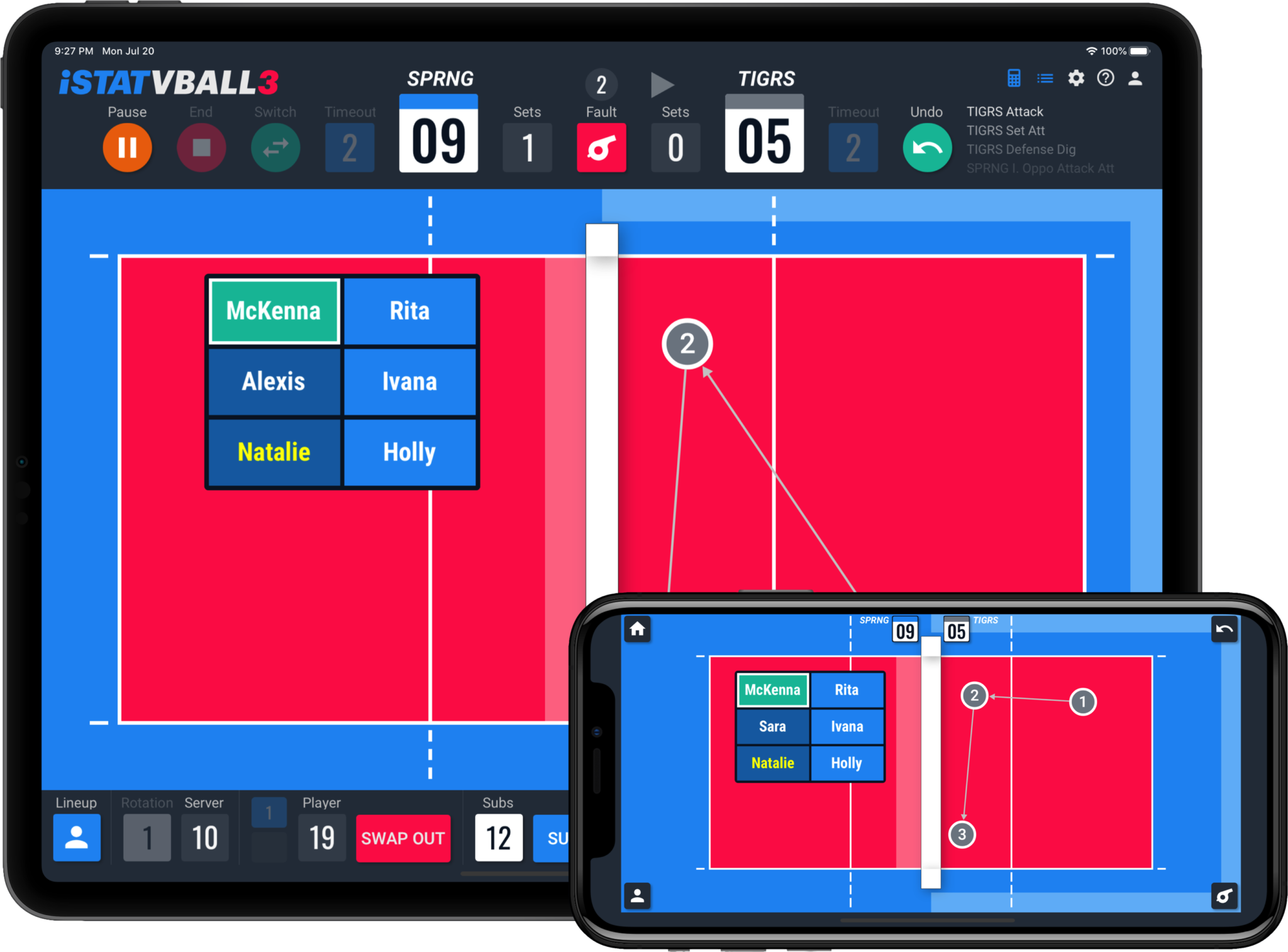 Home - iStatVball™