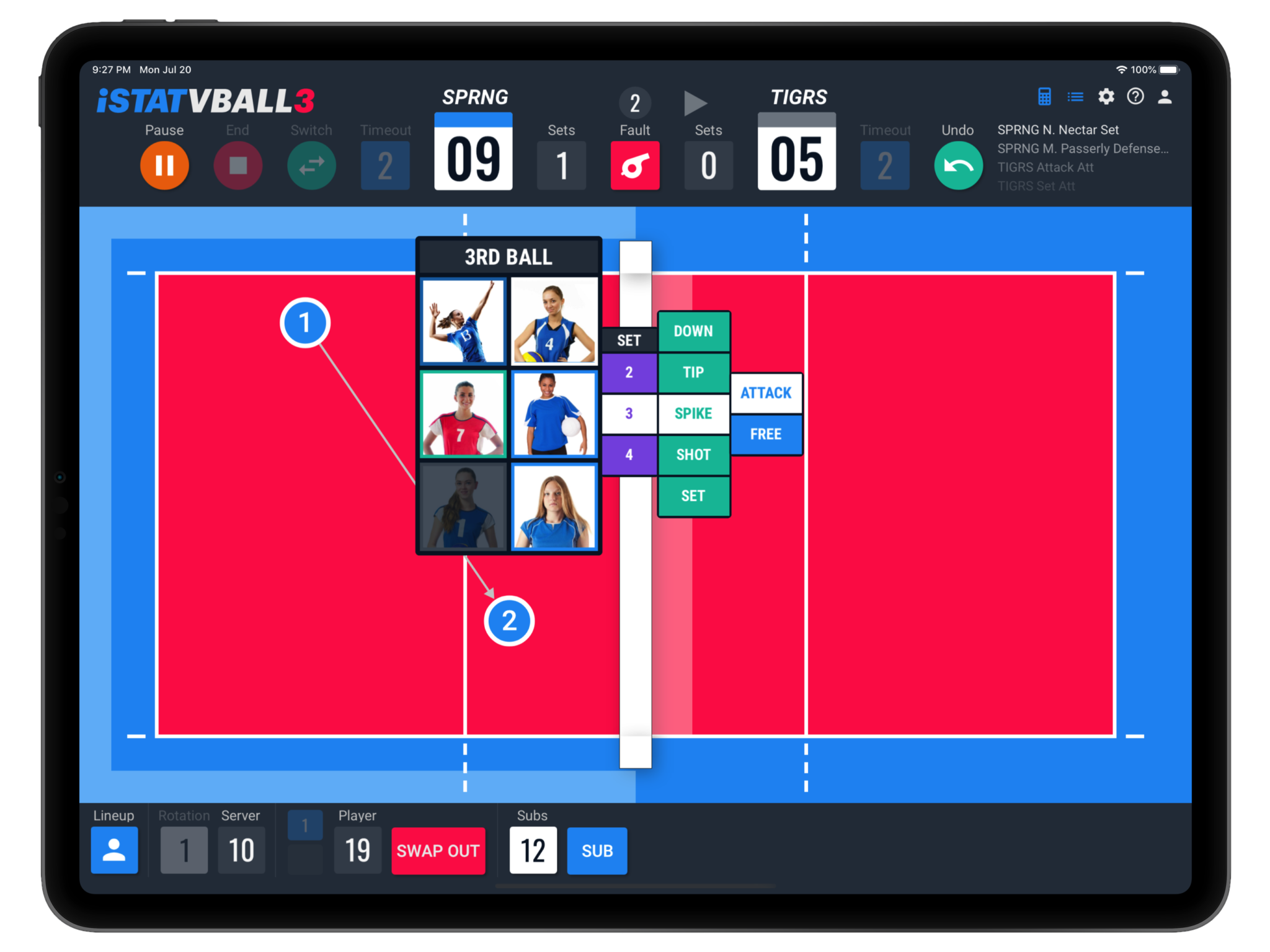 Home - iStatVball™