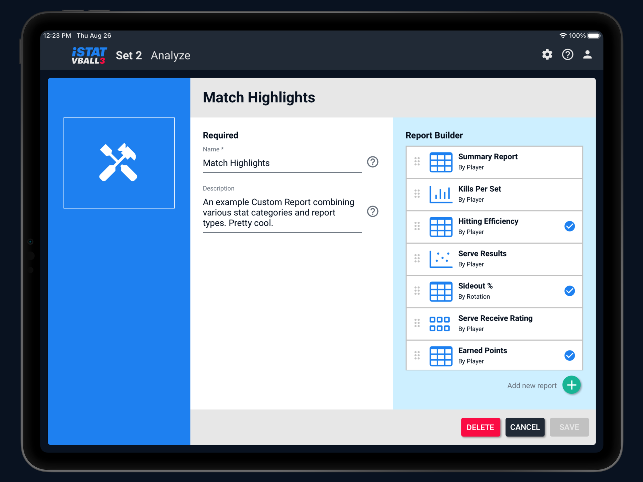 News - iStatVball™