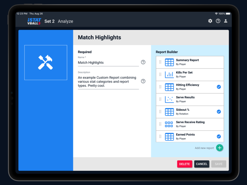 News - iStatVball™